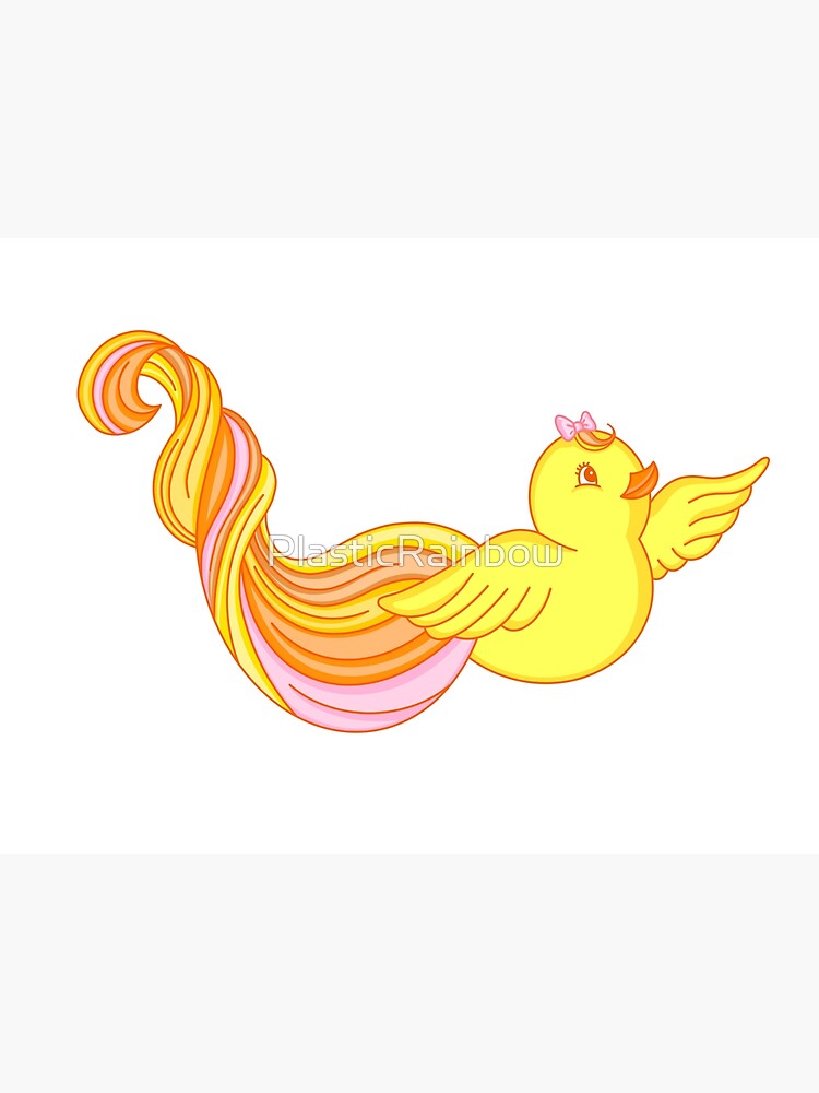 "Lady Lovely Locks Yellow Bird Pixietail" Poster for Sale by ...