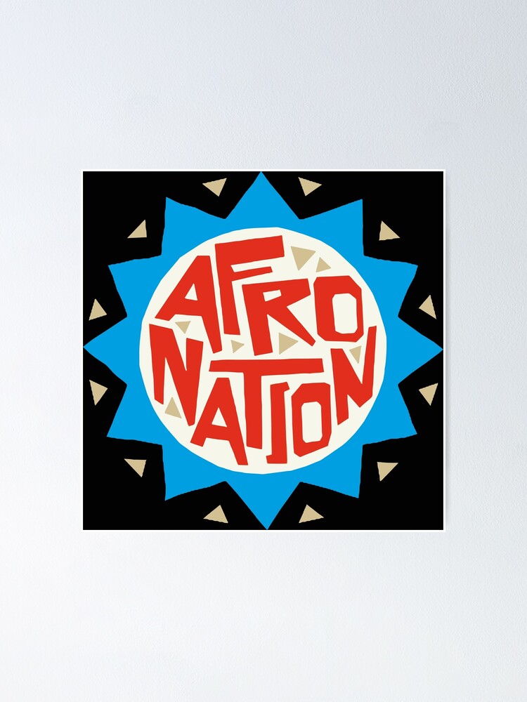 "Afro Nation" Poster by maddoeons | Redbubble
