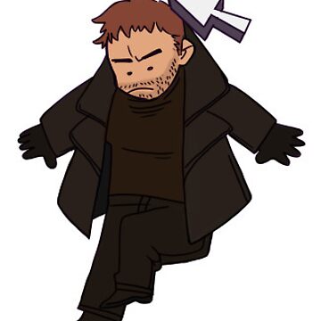 "mr redfield " Sticker for Sale by PlaidLove | Redbubble