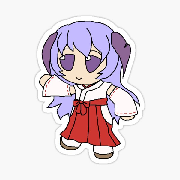 "Hanyuu Higurashi" Sticker for Sale by JadeiteWren | Redbubble
