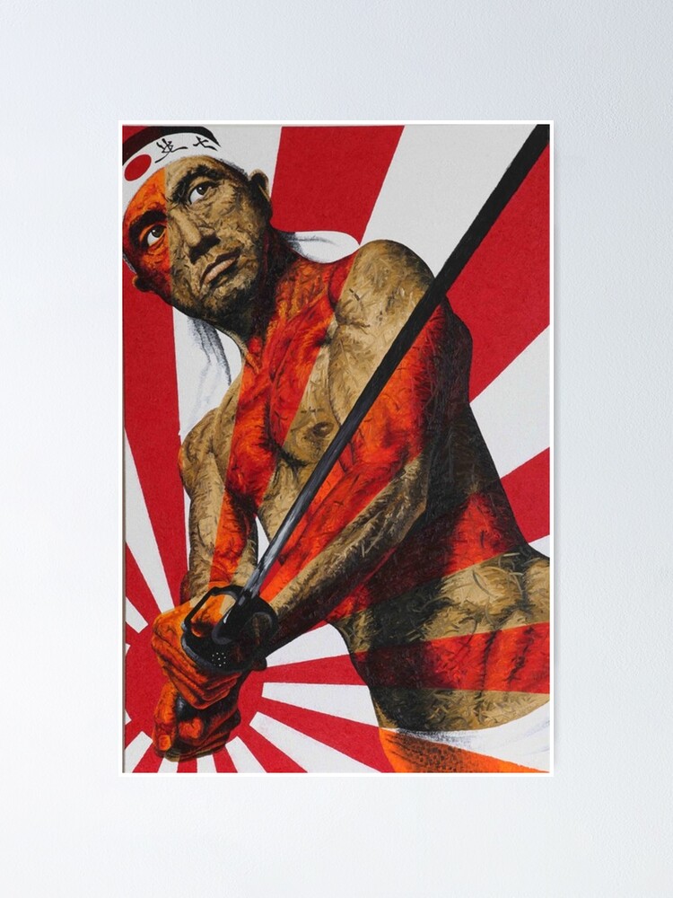 "Yukio Mishima" Poster for Sale by Eugene86 | Redbubble