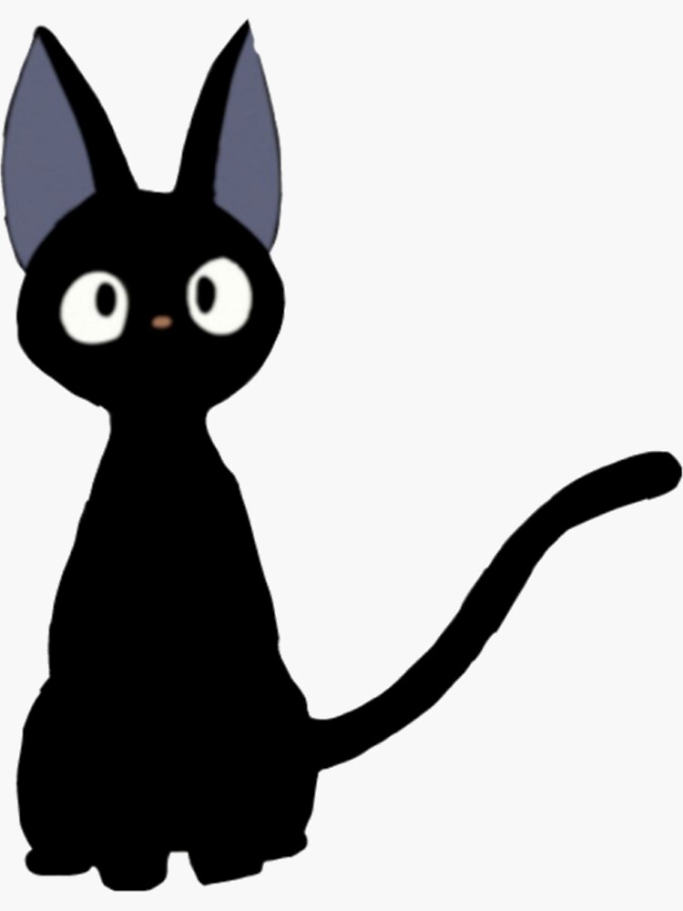 "Gigi cat Sticker" Sticker for Sale by marjorybaum | Redbubble