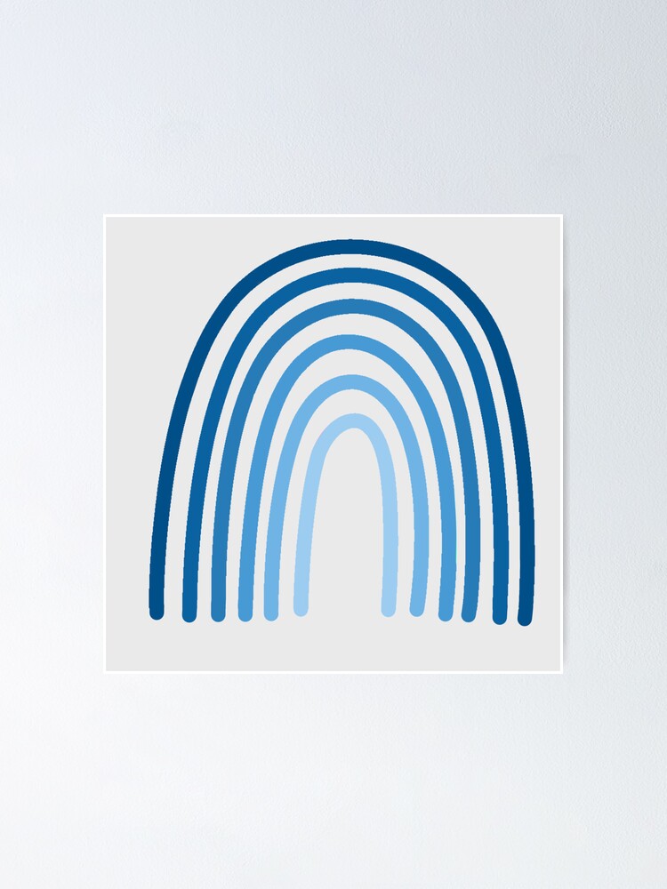 "Boho rainbow" Poster for Sale by maryamazhar7654 | Redbubble