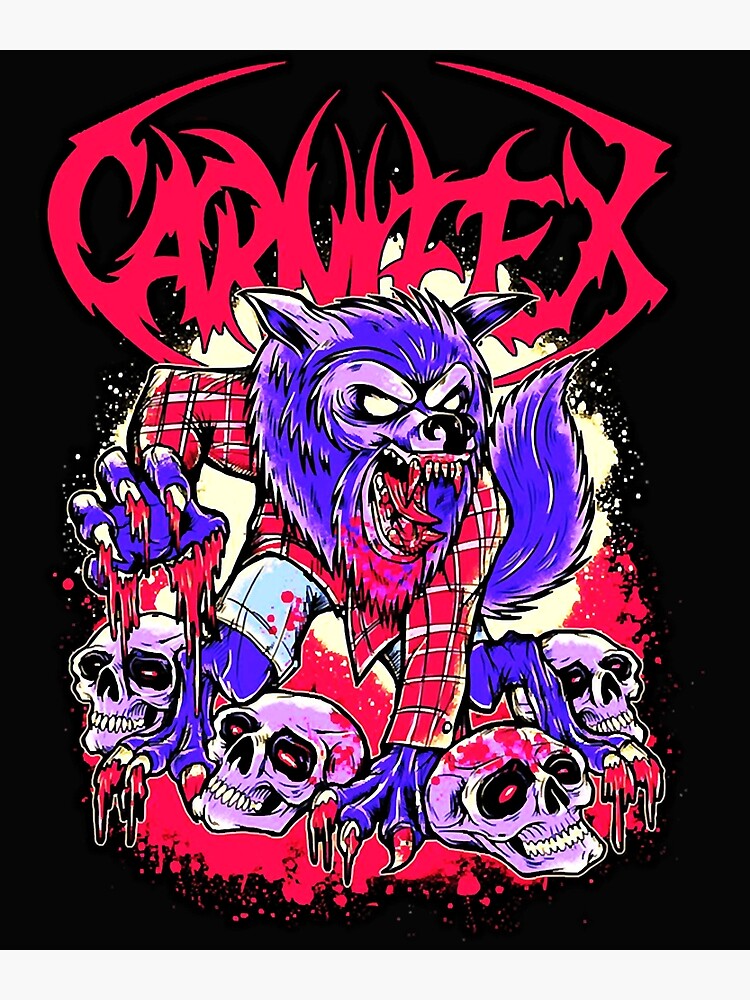 "The Band Carnifex Real American Deathcore Retro Style" Poster by ...