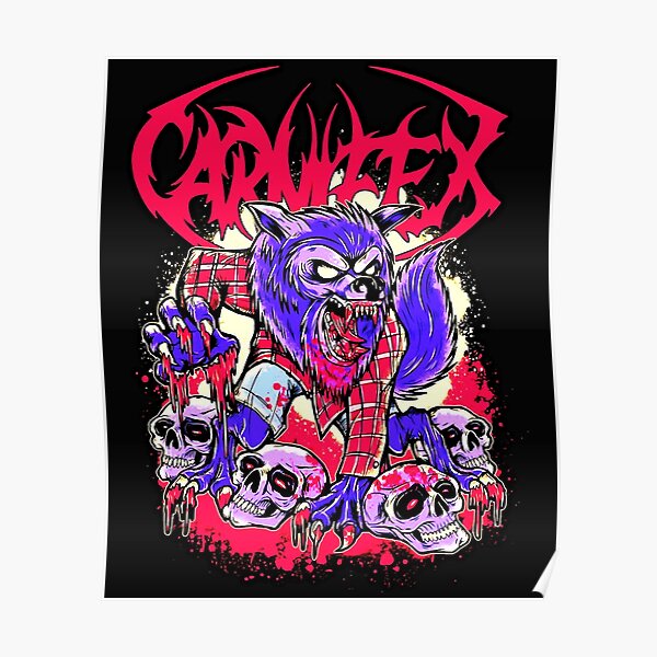 "The Band Carnifex Real American Deathcore Retro Style" Poster by ...