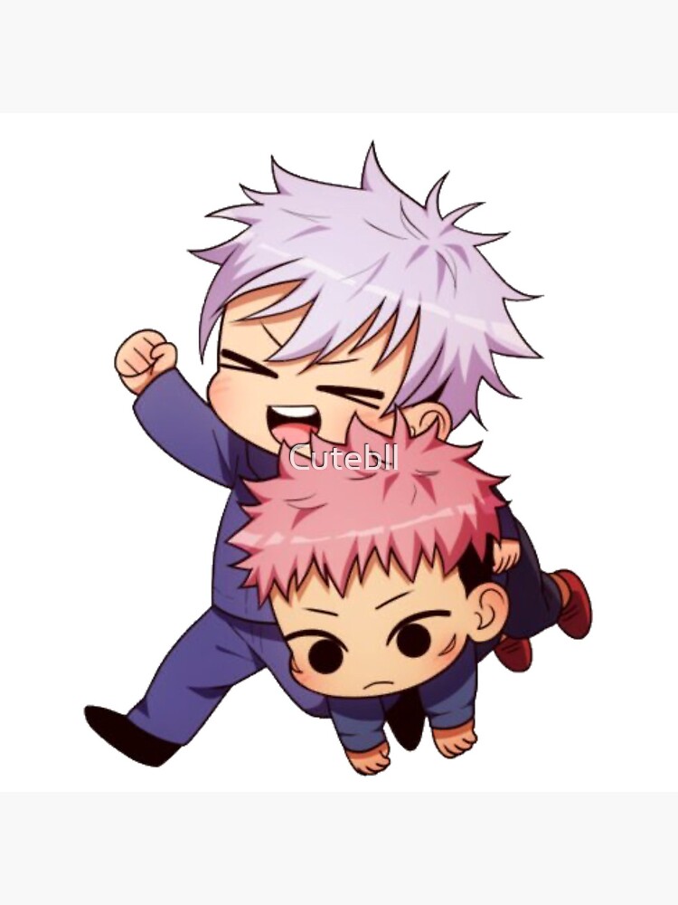 "Funny chibi of gojou satoru cute anime" Poster for Sale by Cutebll ...