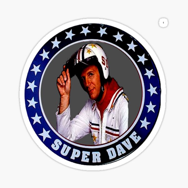 "Super Dave Osborne " Sticker for Sale by RuffledPine | Redbubble
