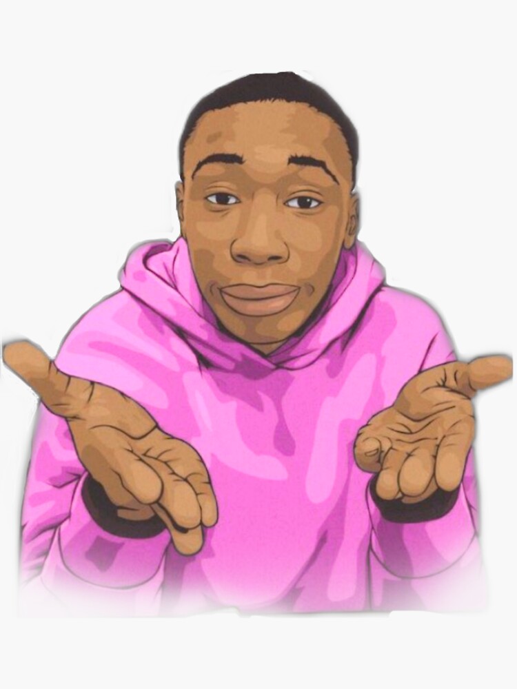 "Khaby Lame Products" Sticker by Ekrembalayev | Redbubble