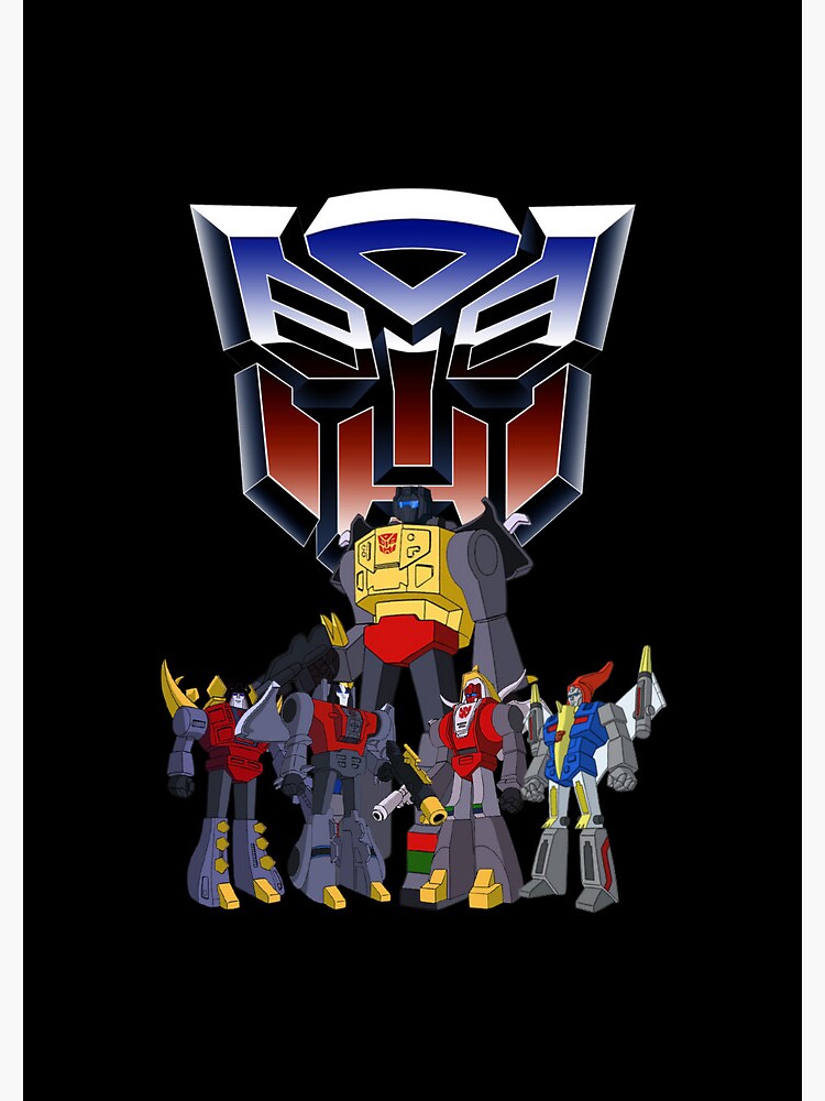 "The dinobots autobots transformers g1 cartoon" Spiral Notebook by ...