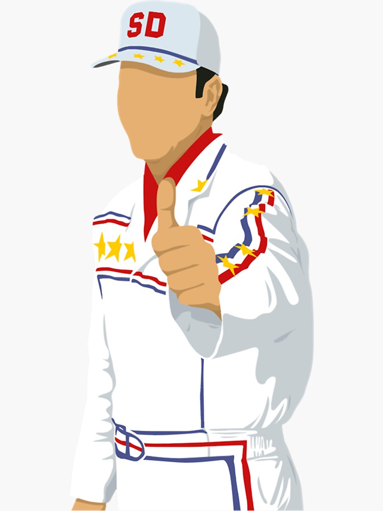 "Super Dave Osborne " Sticker for Sale by RuffledPine | Redbubble
