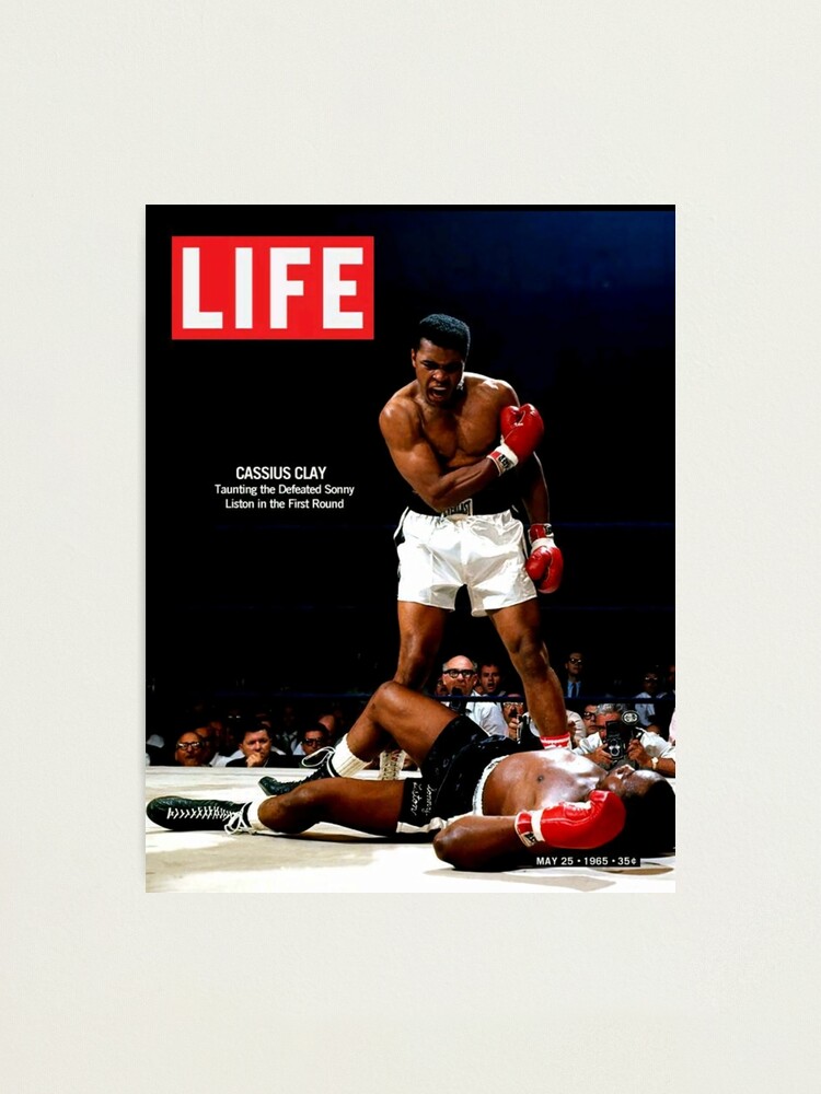 "Ali In Sport Magazine Cover Poster" Photographic Print for Sale by ...
