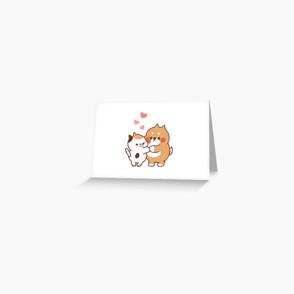 "⭐TONTON FRIENDS, yuta and bella hug" Greeting Card by dev-ilyass ...