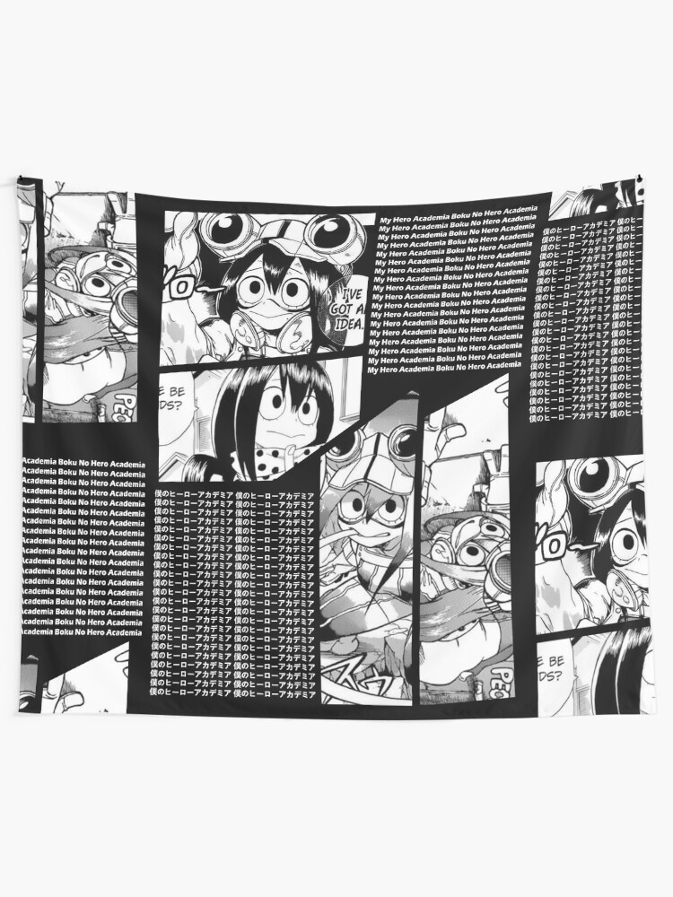 Tsuyu Asui Froppy My Hero Academia Boku No Hero Academia Manga Panel