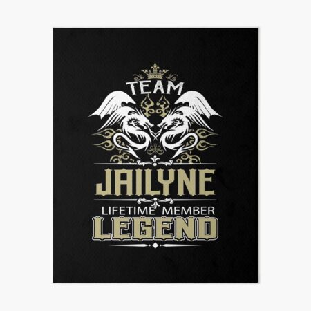 Lámina rígida «Camiseta con el nombre de Jailyne - Camiseta con el ...