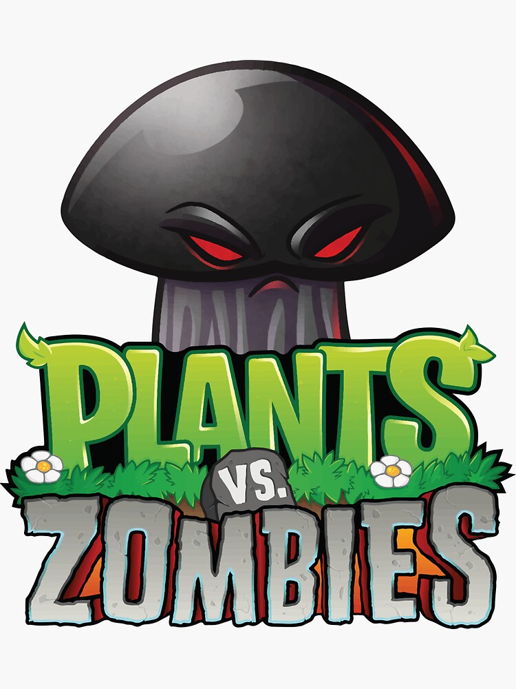 Pegatina «Hongo del destino de Plants vs Zombies» de weaboomean | Redbubble