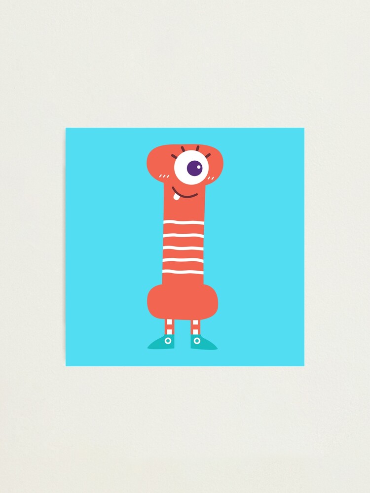 Lámina fotográfica «Alfabeto animado I» de Alair-In | Redbubble