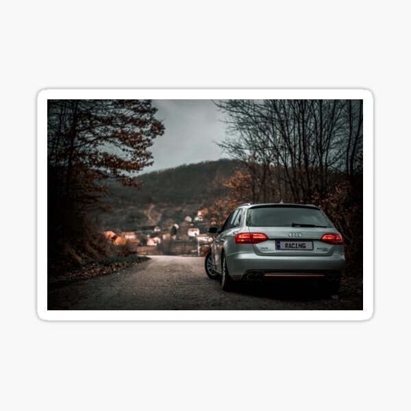 "A4 Car Racing" Sticker by vojinovicgoran | Redbubble