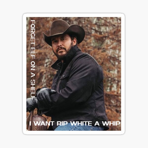 "rip with a whip" Sticker by black-to-black | Redbubble