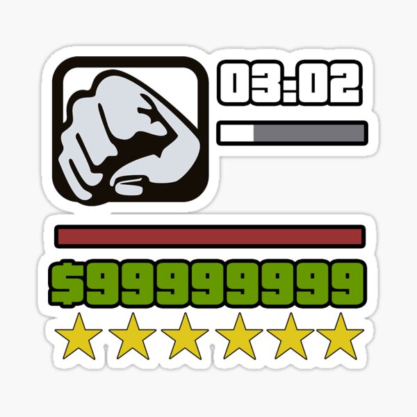 "Grand Theft Auto: San Andreas is a classic GTA game." Sticker for Sale ...