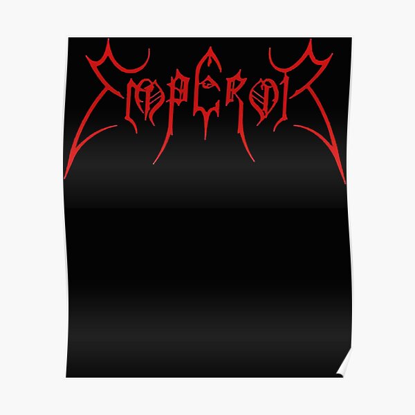 "Emperor Band Logo" Poster for Sale by JoyLeco | Redbubble