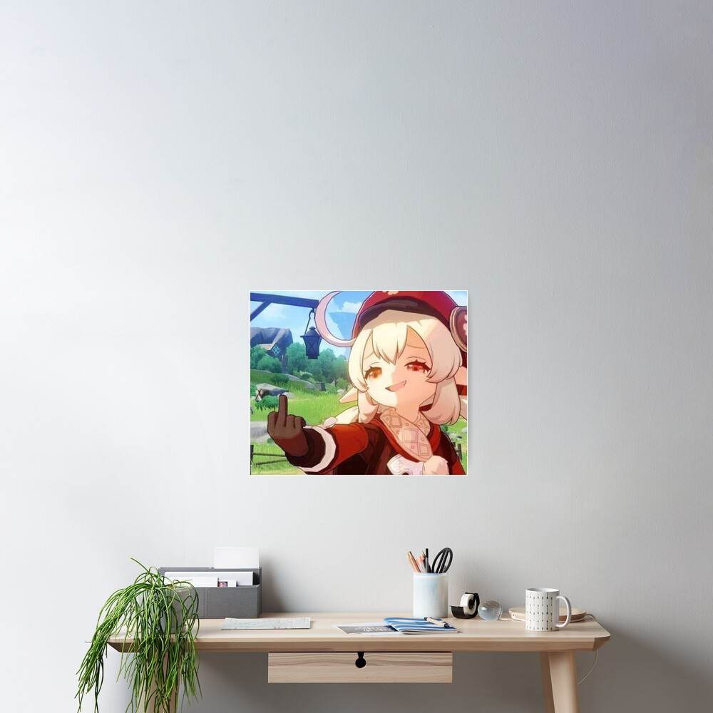 "Klee funny - Genshin Impact - Sticker - Meme" Poster for Sale by ...