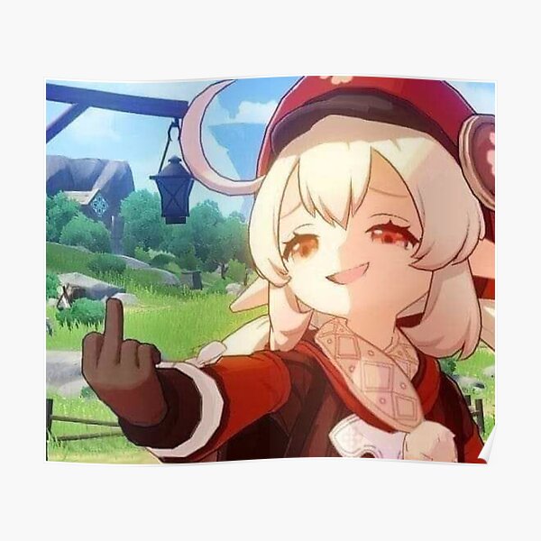 "Klee funny - Genshin Impact - Sticker - Meme" Poster for Sale by ...