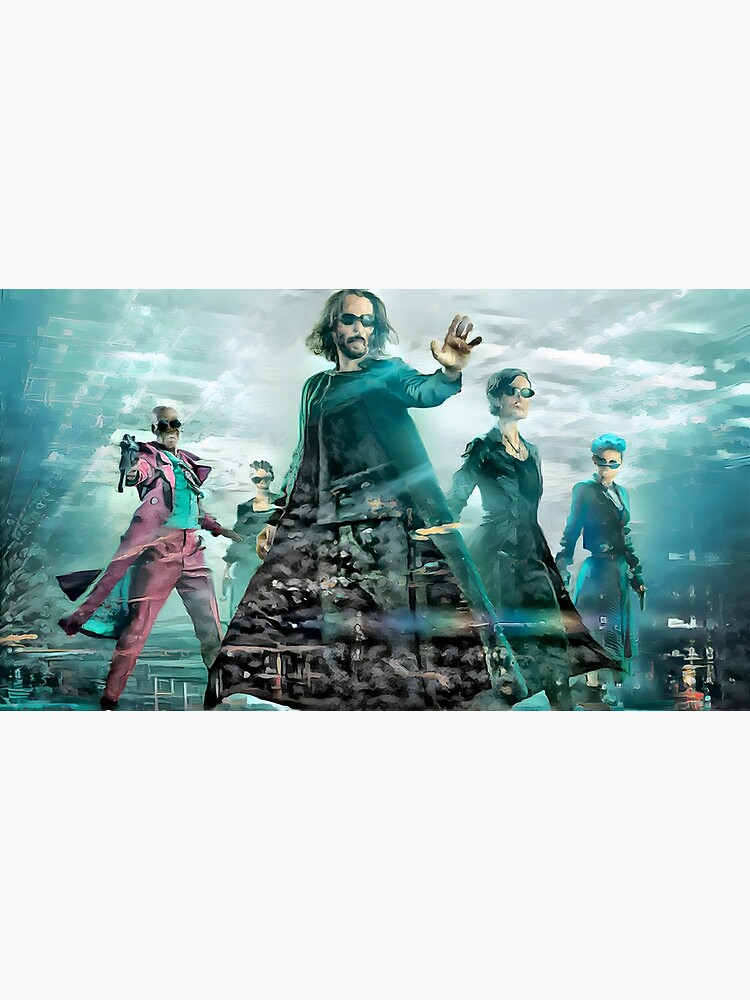 "Digital Image Reproduction Of The Matrix Resurrection - Digital Art ...