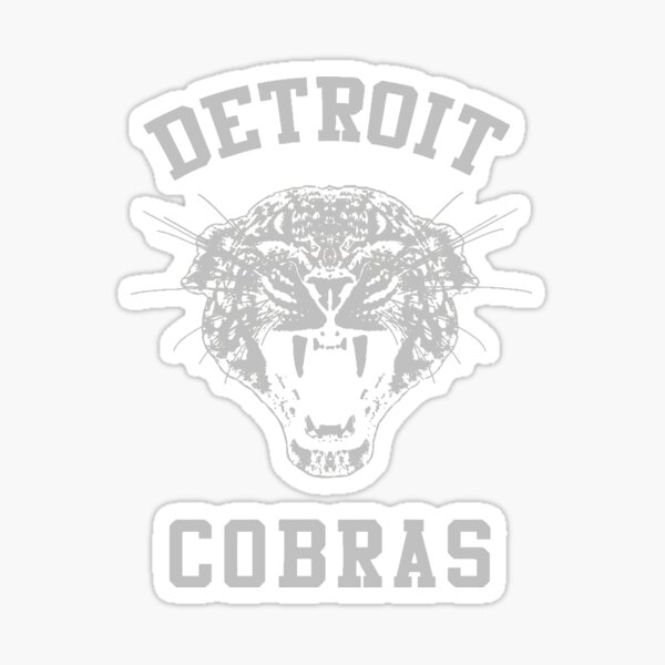"Detroit Cobras" Sticker by adidwinugrohooo | Redbubble