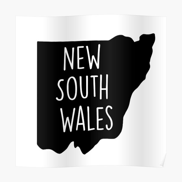 "New South Wales" Poster for Sale by Luckeye | Redbubble