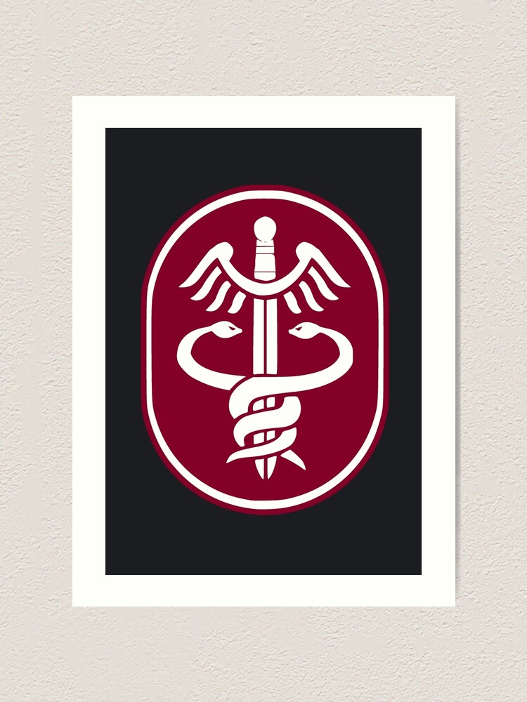 "United States Army Medical Command" Art Print for Sale by ...