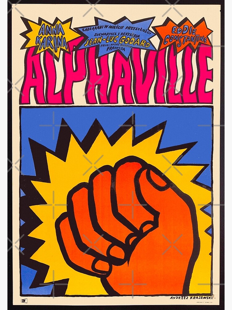 "Vintage Alphaville Movie " Art Print for Sale by Mattstyle | Redbubble