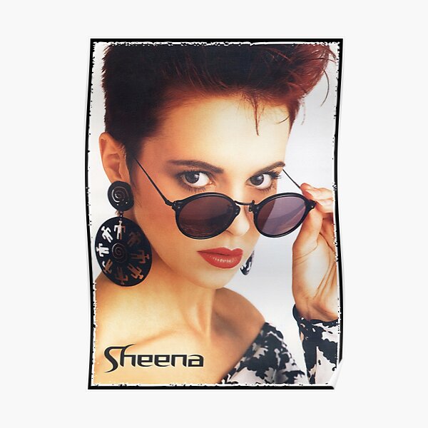 "Favorite Sheena Singer" Poster for Sale by rieztroy | Redbubble