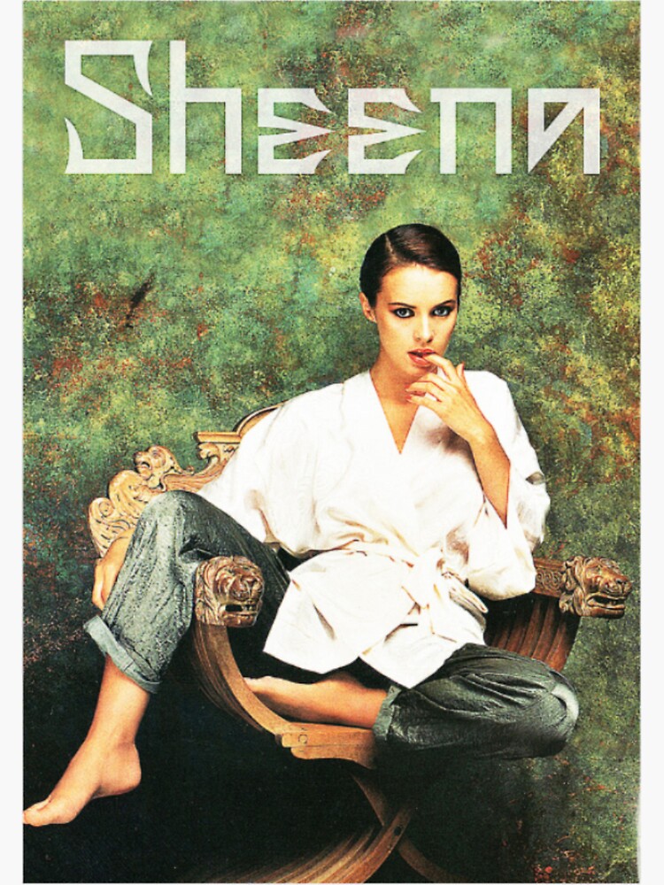 "Most Like Sheena Singer" Sticker for Sale by rieztroy | Redbubble