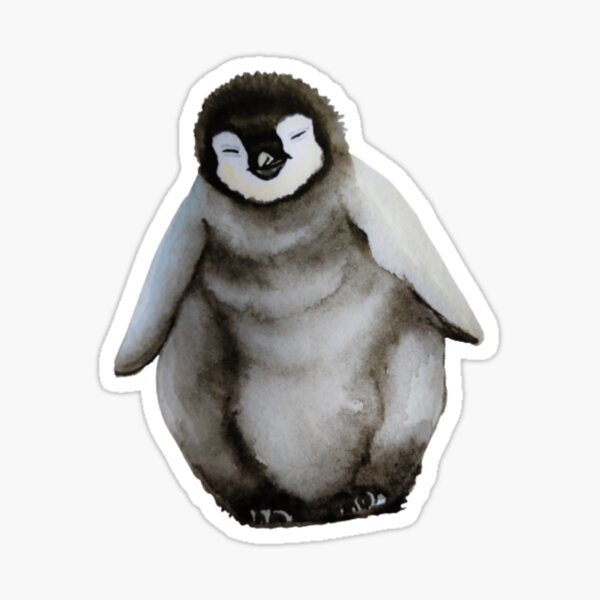 "Cute baby penguin" Sticker for Sale by Designs1279 | Redbubble