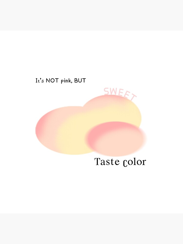 "Funny color blind taste color sweet version2" Poster by autumndyer ...
