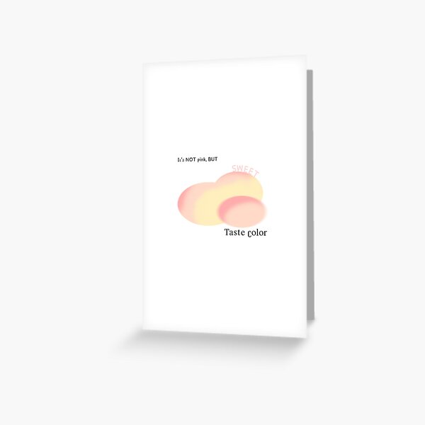 "Funny color blind taste color sweet version2" Greeting Card for Sale ...