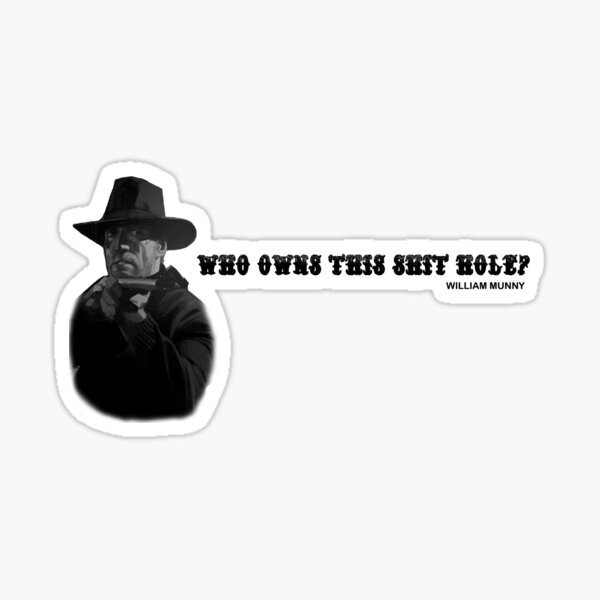 "Unforgiven" Sticker by AlChac | Redbubble