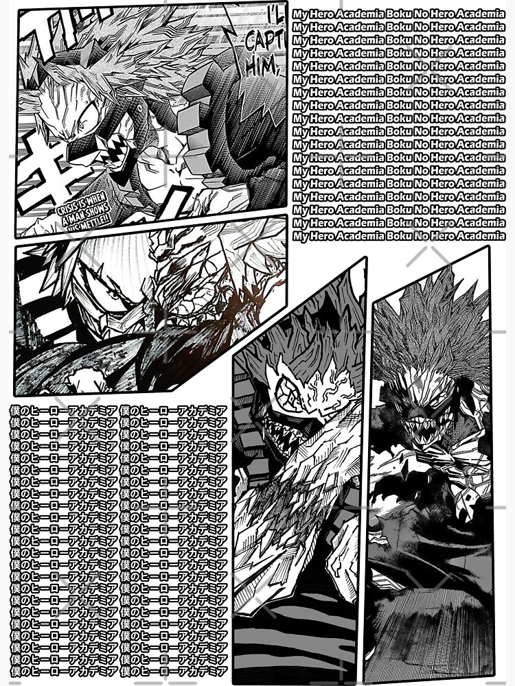 "Eijiro Kirishima Red Riot My Hero Academia Boku no hero academia Manga ...