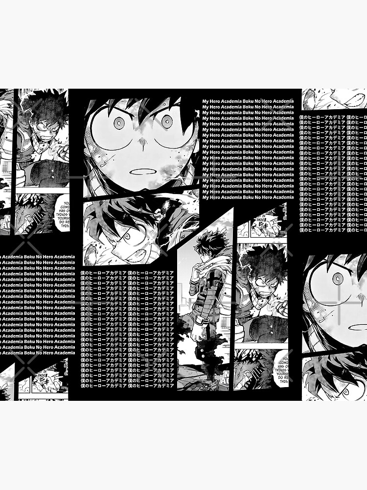 "Izuku Midoriya Deku My Hero Academia Boku no hero academia Manga Panel ...