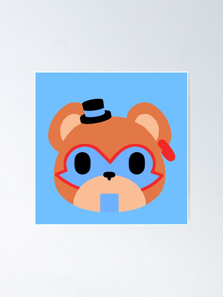 Fnaf Glamrock Freddy Poster For Sale By Zolzo Redbubble