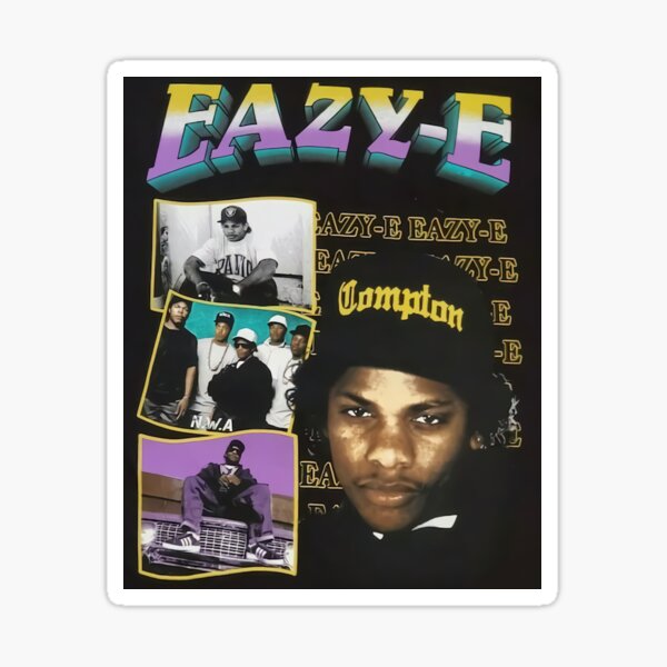 "Eazy-e" Sticker for Sale by o-livai | Redbubble