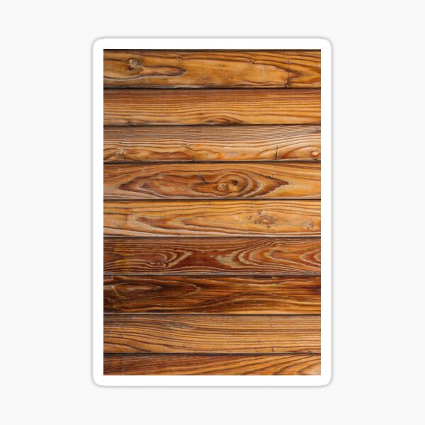"Wood pattern, colored boards - wood as decoration" Sticker for Sale by ...
