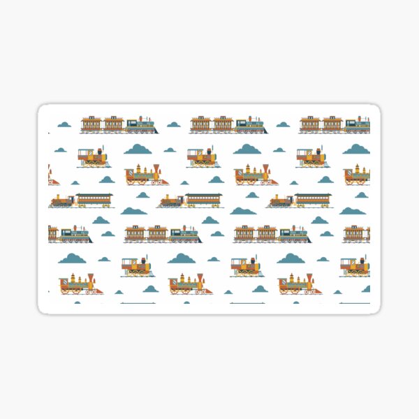 "train | railroad" Sticker for Sale by DerSenat | Redbubble