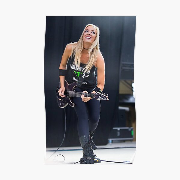 "Musician Nita Strauss Performs" Poster by shananjeffri69 | Redbubble