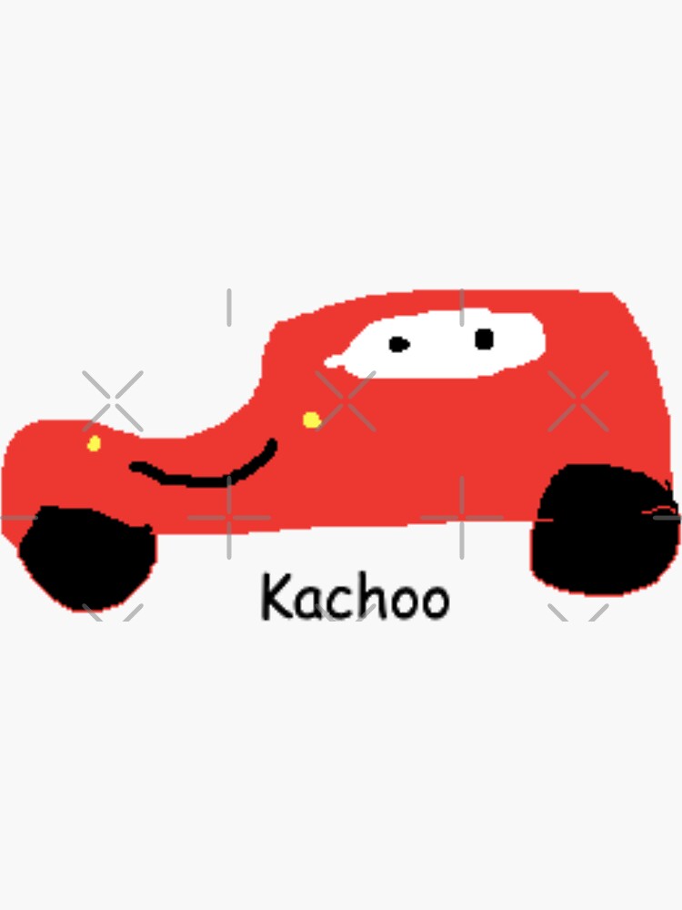 "kachoo" Sticker for Sale by joshsimone | Redbubble