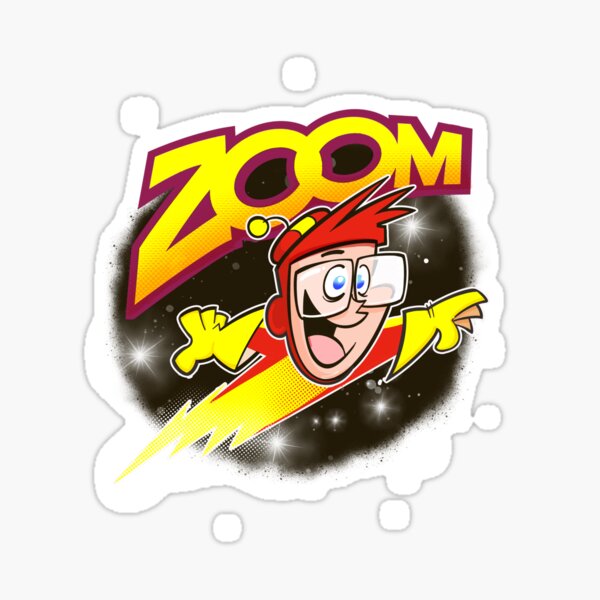 "ZOOM!" Sticker for Sale by jimbairn | Redbubble