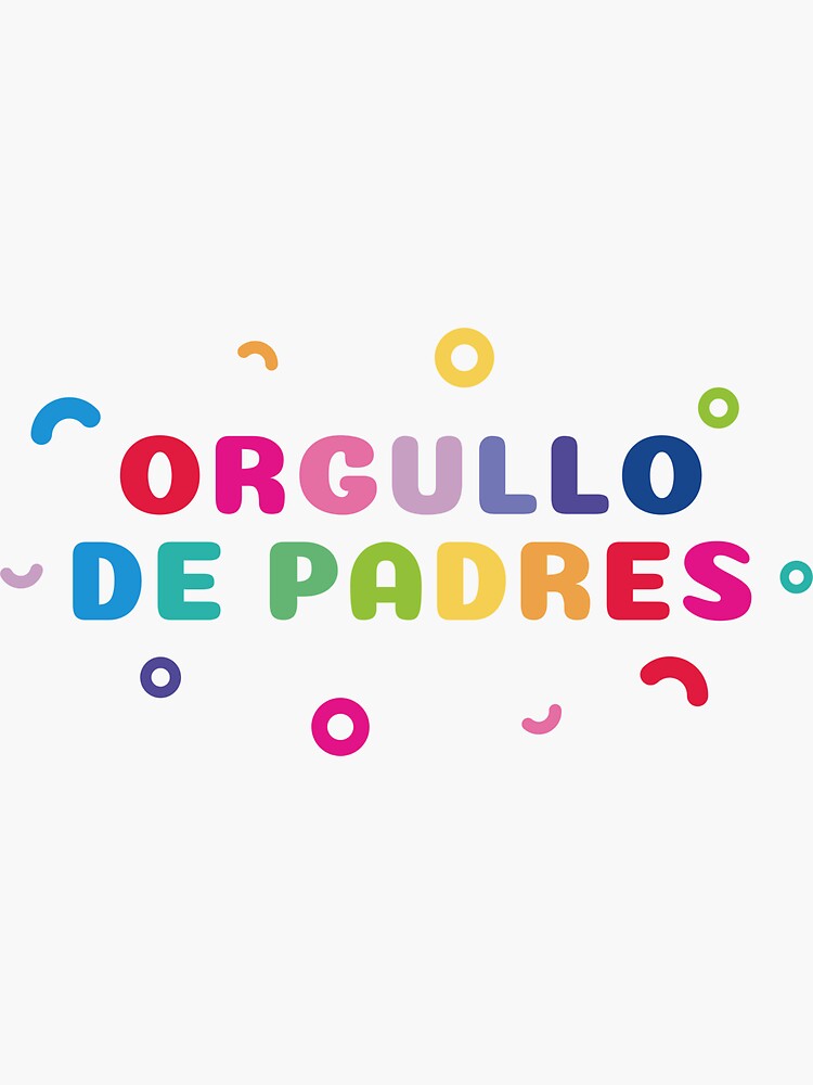 "Orgullo de padres" Sticker for Sale by Abdelhakim-ben | Redbubble