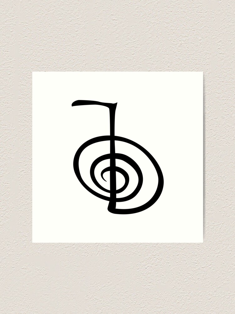 "Cho ku rei Reiki symbol" Art Print for Sale by sanaca | Redbubble