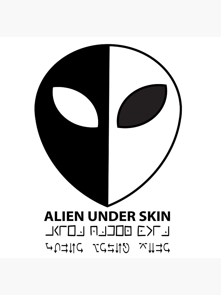 "alien under skin" Poster for Sale by alienunderskin | Redbubble