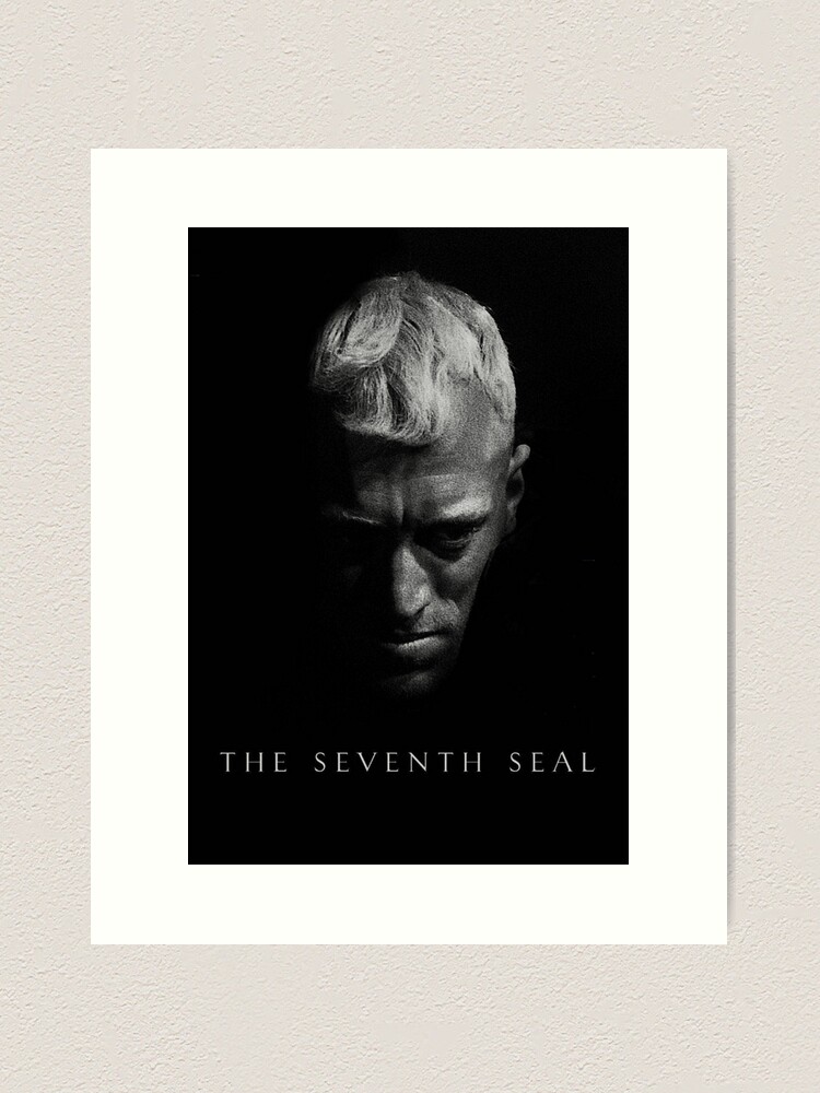 "The Seventh Seal by Ingmar Bergman Movie Poster" Art Print for Sale by ...